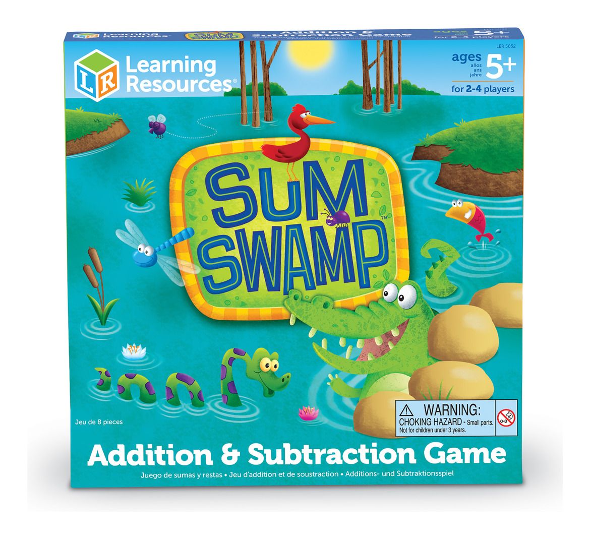 Sum Swamp Addition & Subtraction Game – GBR Toys